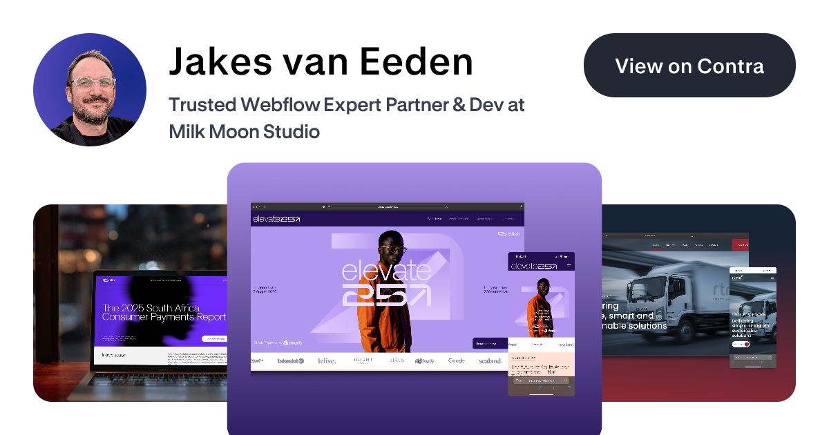 Jakes van Eeden's Work | Contra