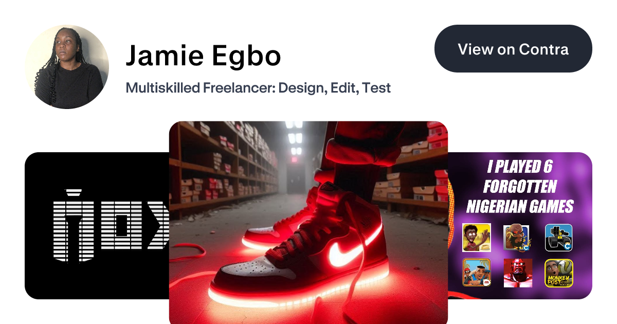 Jamie Egbo on Contra