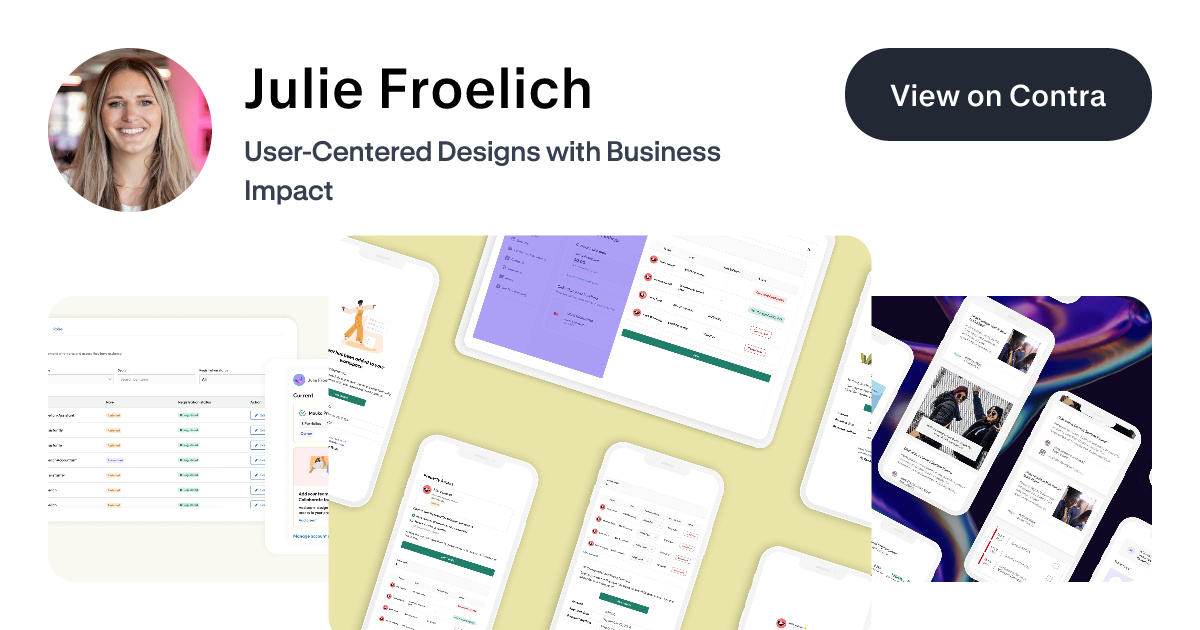 Julie Froelich on Contra
