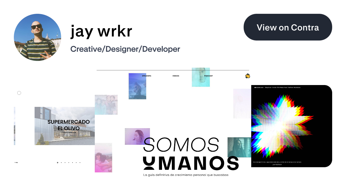 jay wrkr on Contra | Creative/Designer/Developer
