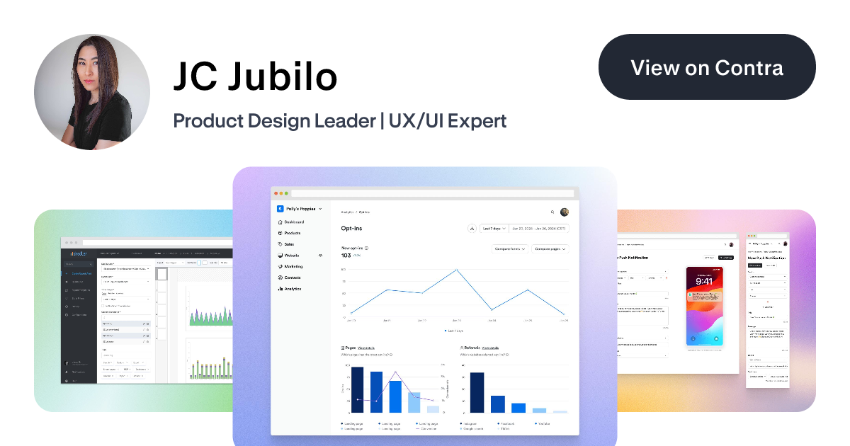 JC Jubilo's Work | Contra