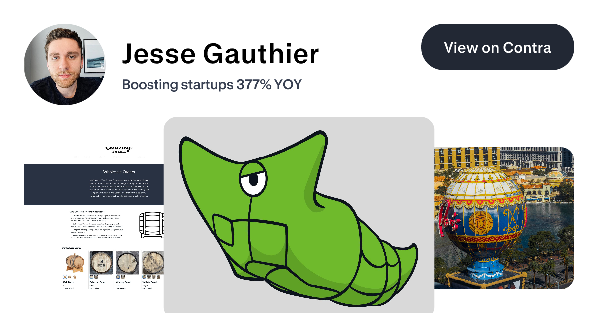 Jesse Gauthier on Contra | Boosting startups 377% YOY