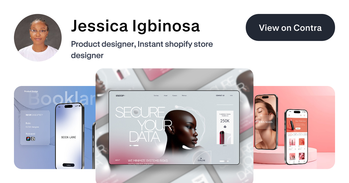 Jessica Igbinosa's Work | Contra