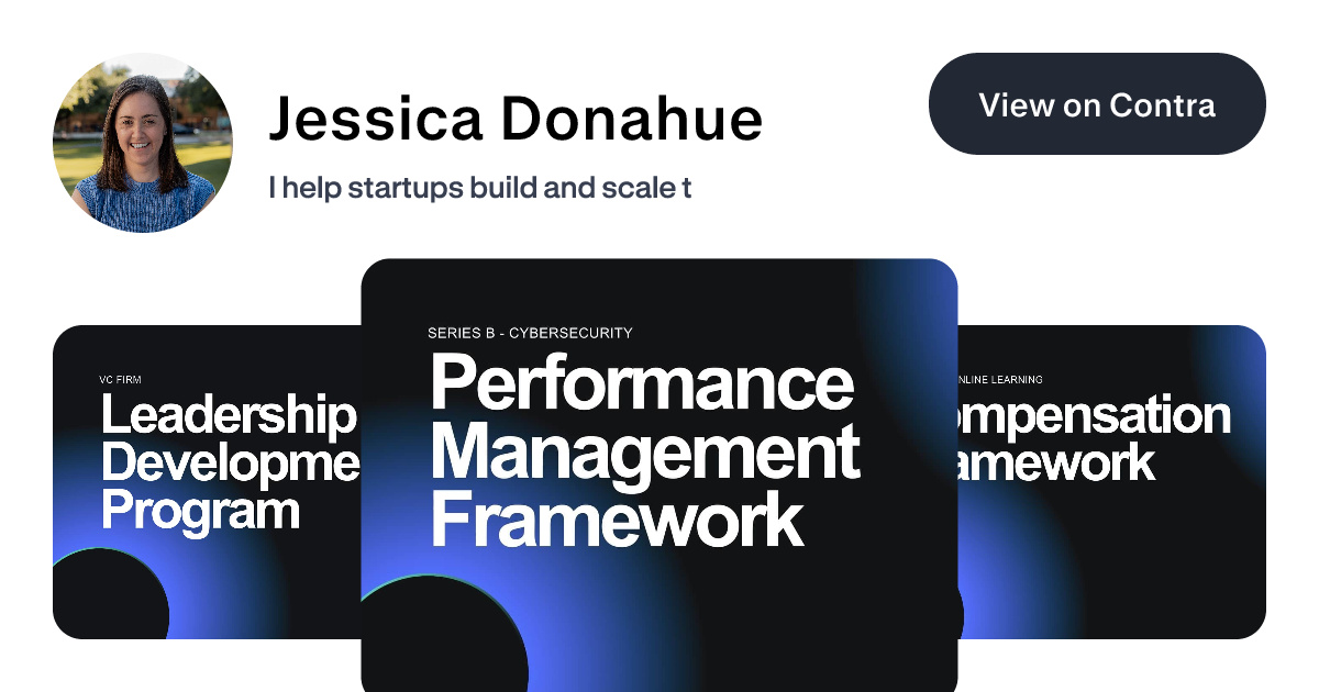 Jessica Donahue's Work | Contra