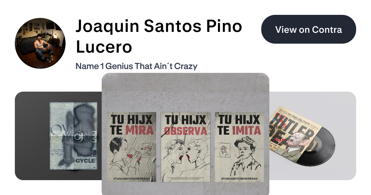 Joaquin Santos Pino Lucero on Contra