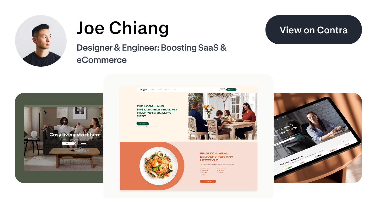 Joe Chiang's Work | Contra
