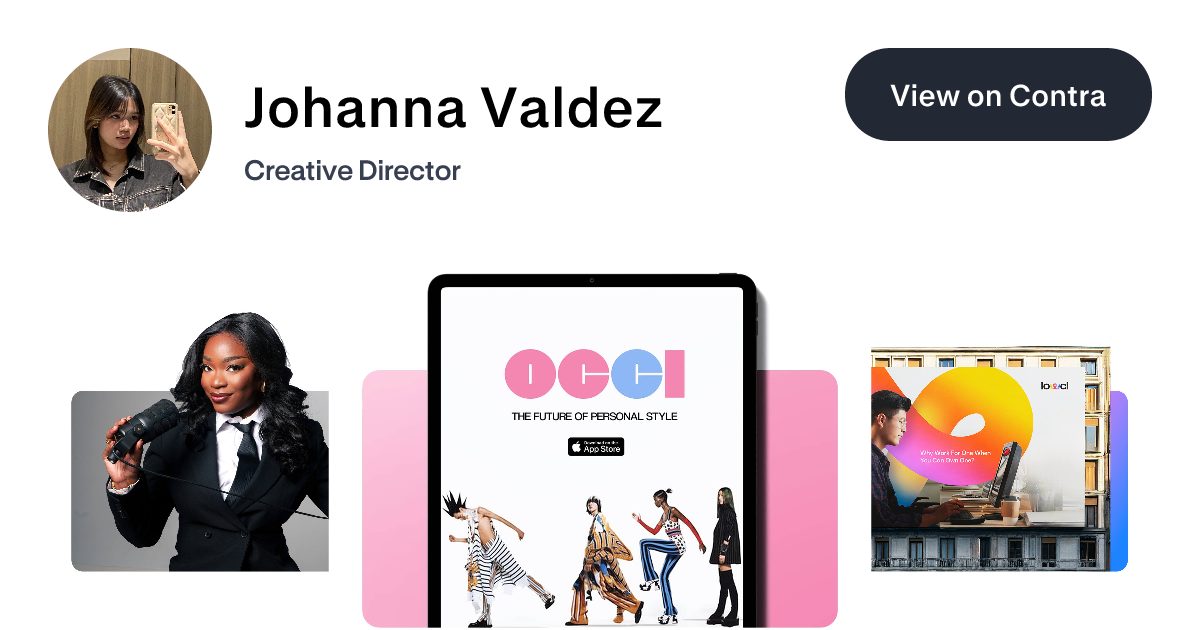 Johanna Valdez on Contra | Creative Director