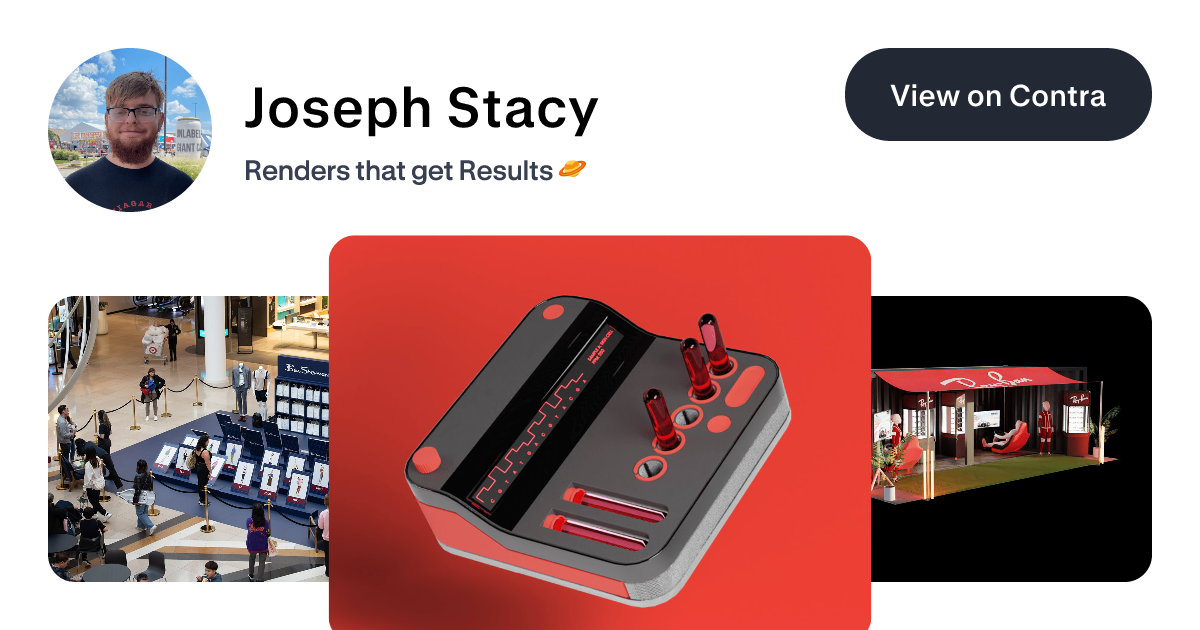 Joseph Stacy on Contra | Renders that get Results 🪐