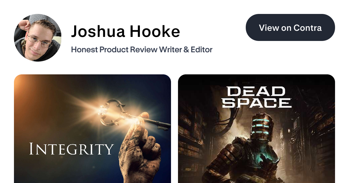 Joshua Hooke on Contra