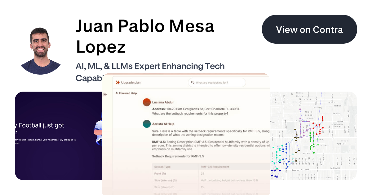 Juan Pablo Mesa Lopez's Work | Contra