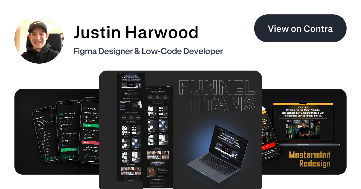Justin Harwood's Work | Contra