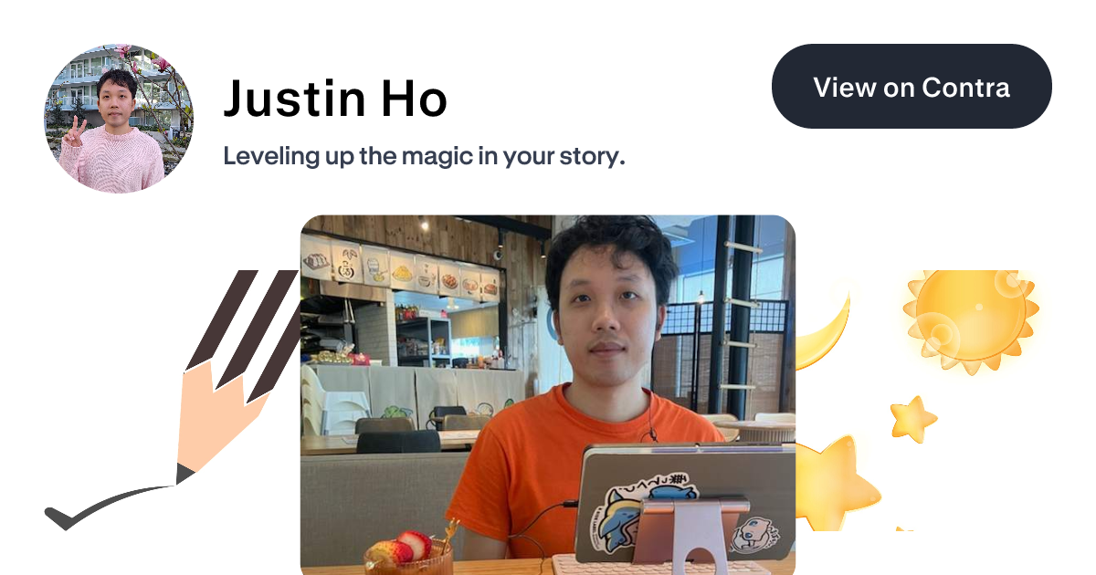 Justin Ho on Contra | Leveling up the magic in your story.