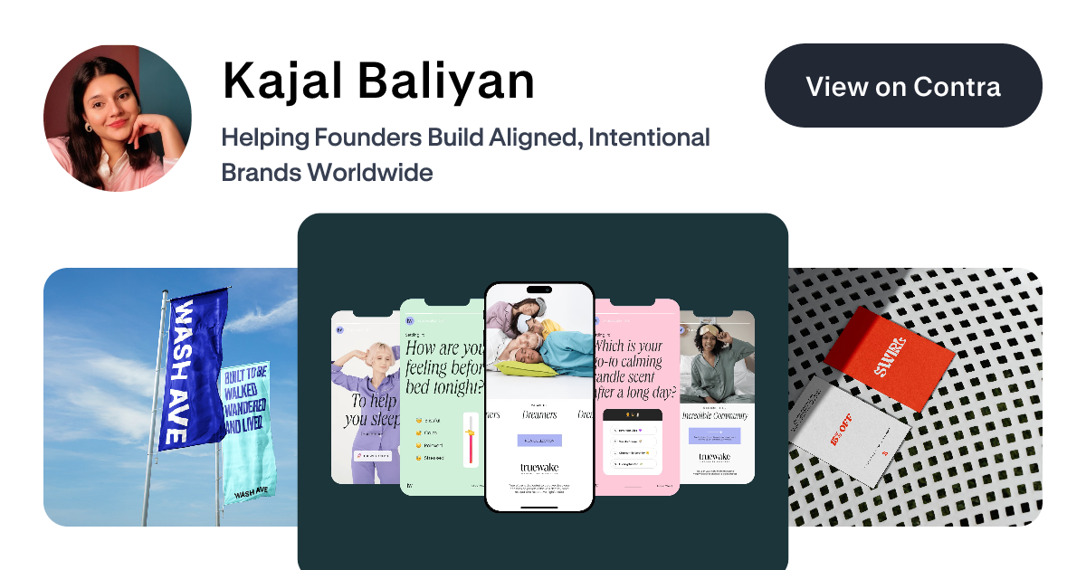 Kajal Baliyan's Work | Contra