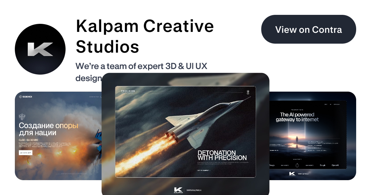 Kalpam Creative Studios's Posts | Contra