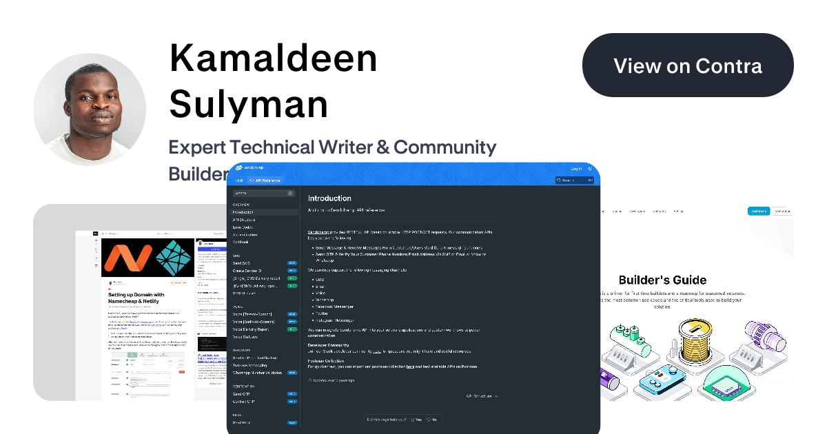 Kamaldeen Sulyman's Work | Contra