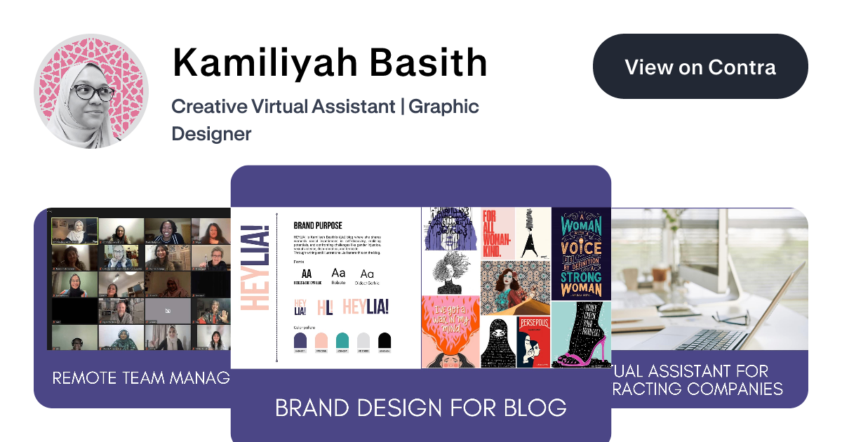 Kamiliyah Basith on Contra