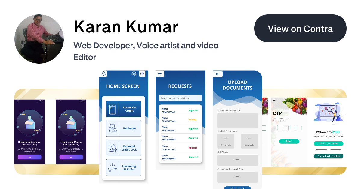 Karan Kumar on Contra