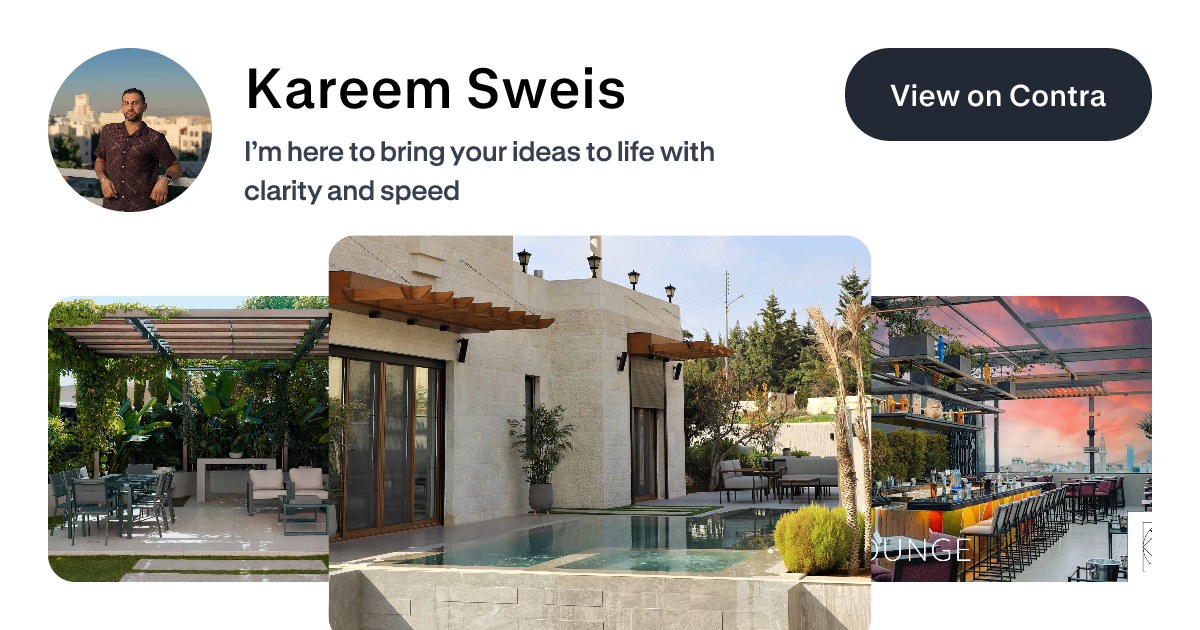 Kareem Sweis on Contra