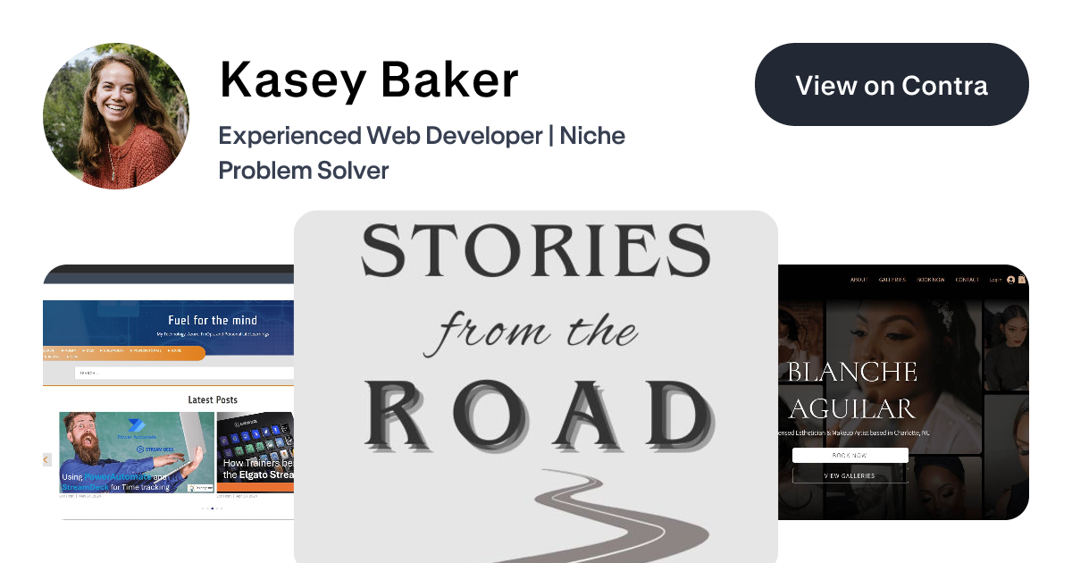 Kasey Baker on Contra