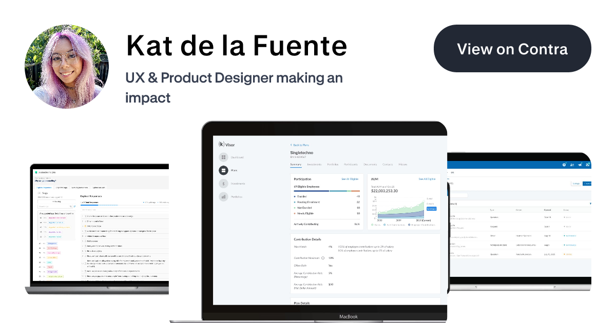 Kat de la Fuente on Contra