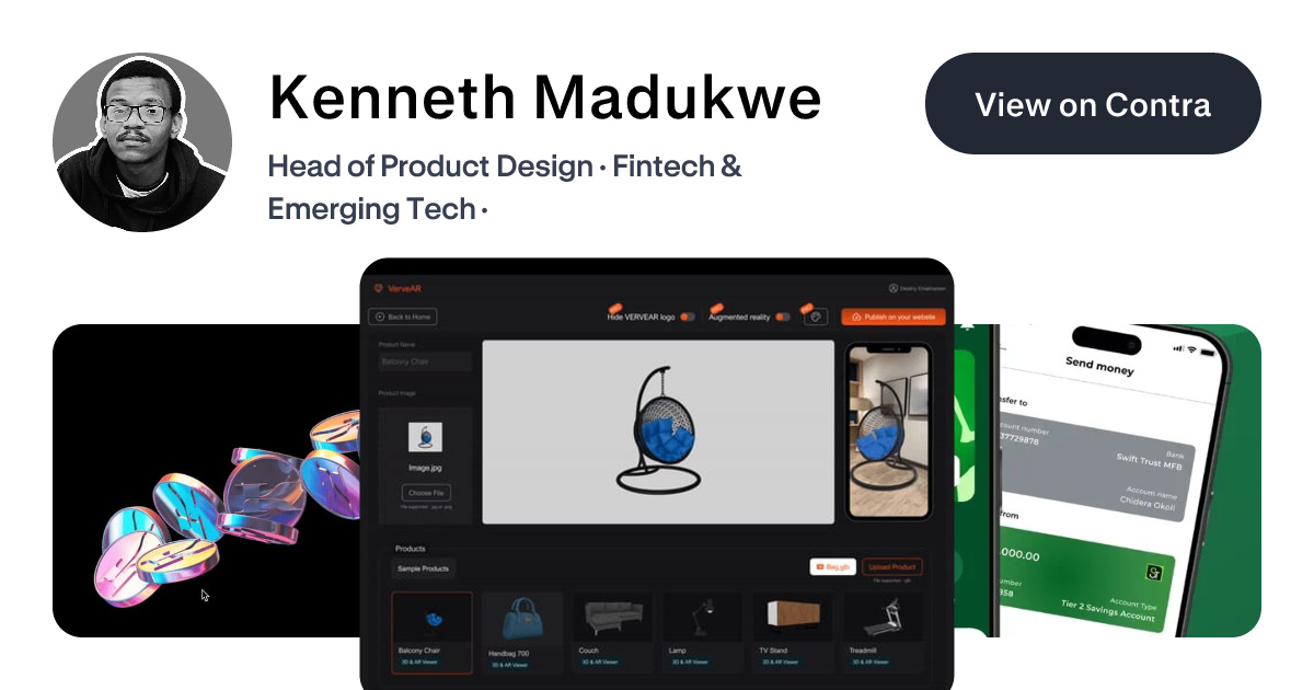 Kenneth Madukwe's Work | Contra