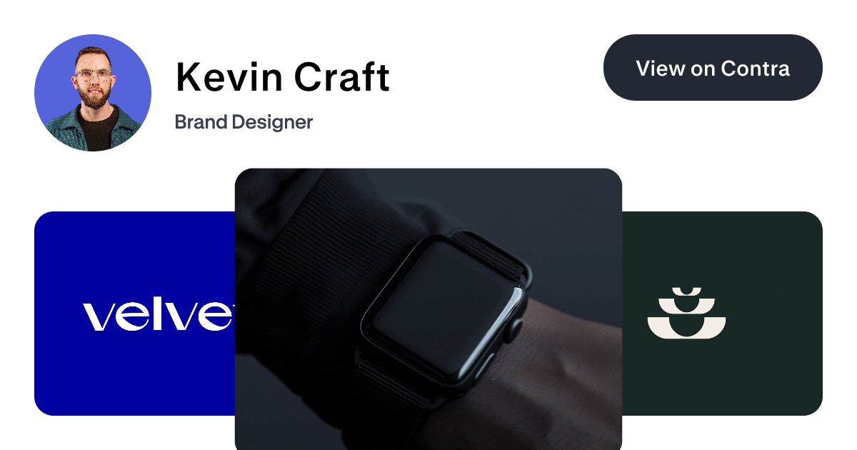 Kevin Craft on Contra | Brand Designer