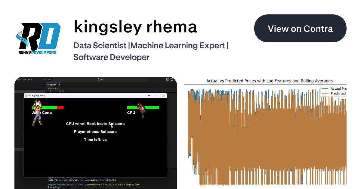 kingsley rhema's Work | Contra