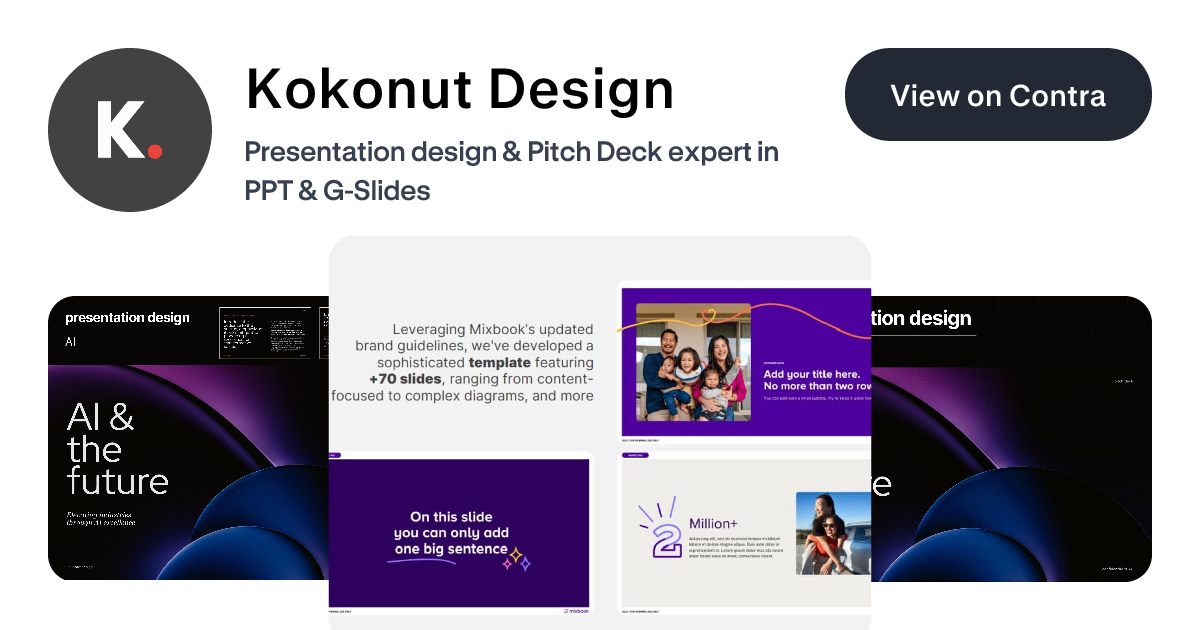 Kokonut Design on Contra