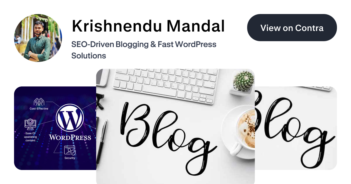 Krishnendu Mandal on Contra