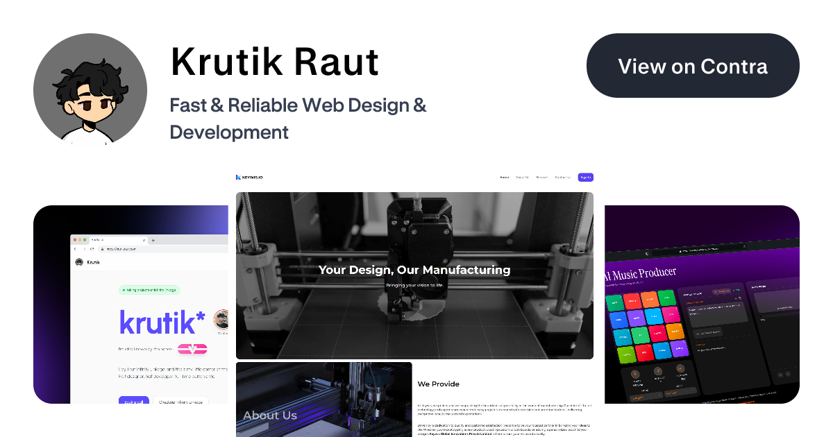 Krutik Raut on Contra