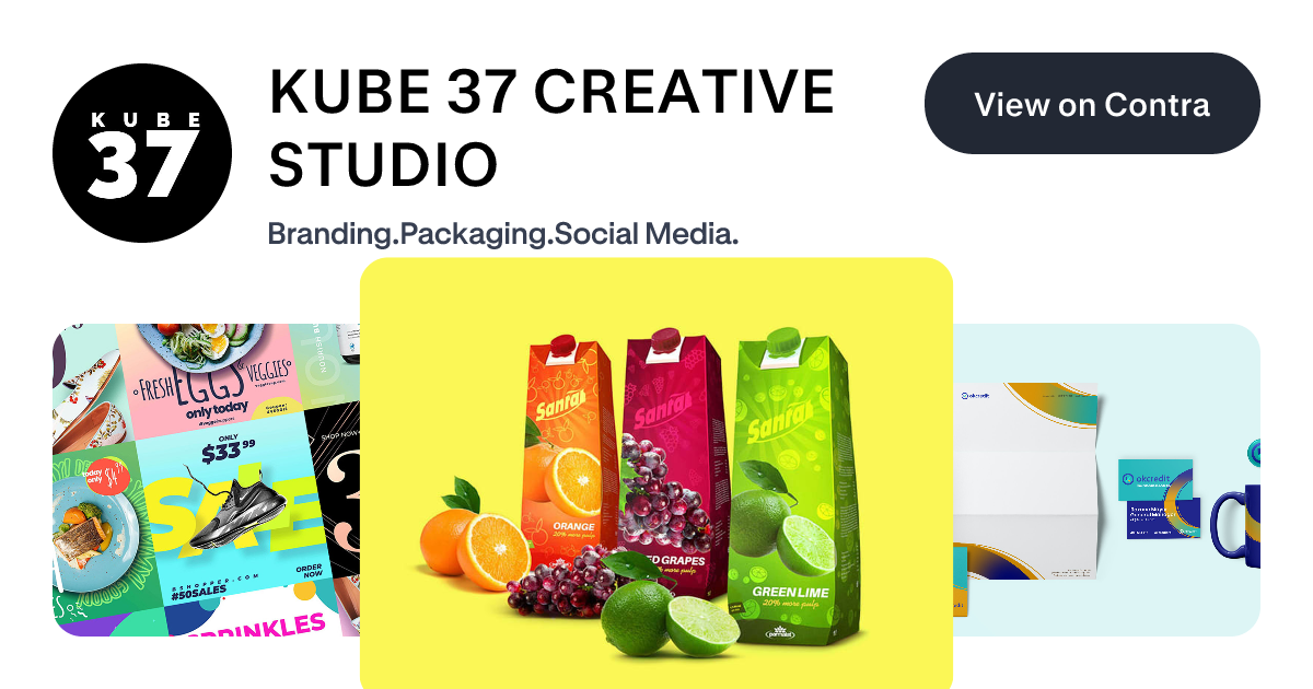 KUBE 37 CREATIVE STUDIO on Contra