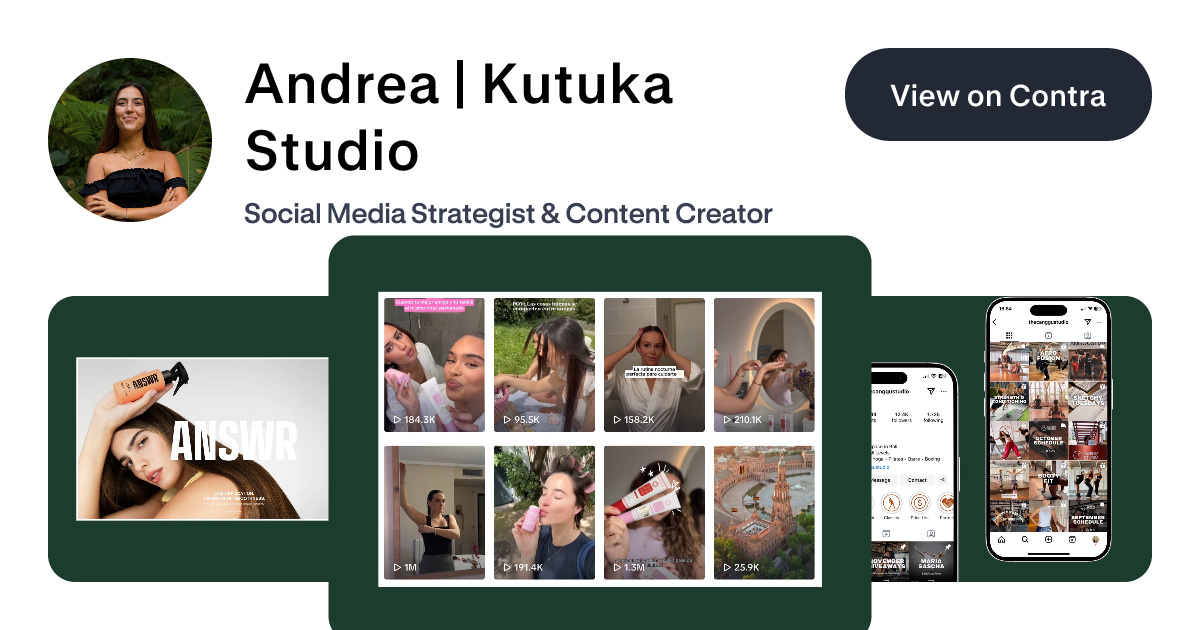 Andrea | Kutuka Studio's Work | Contra