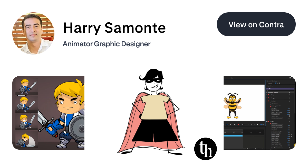 Harry Samonte on Contra | Animator Graphic Designer