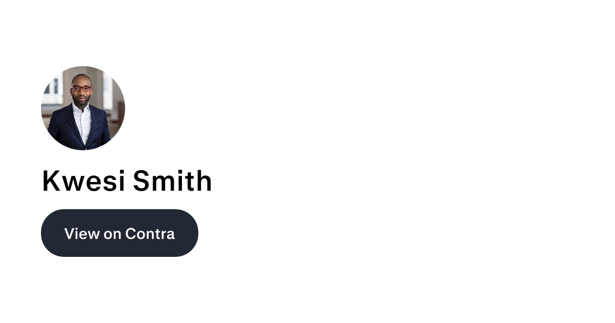 Kwesi Smith - CEO | Contra