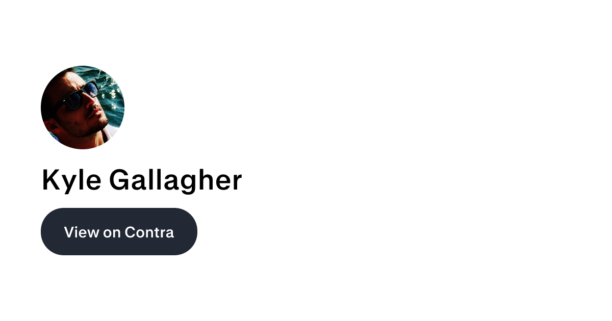 Kyle Gallagher - Owner | Contra