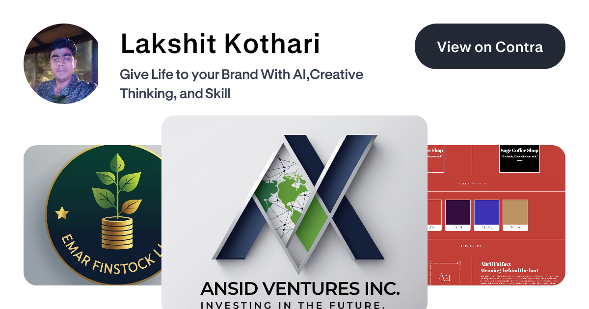 Lakshit Kothari on Contra