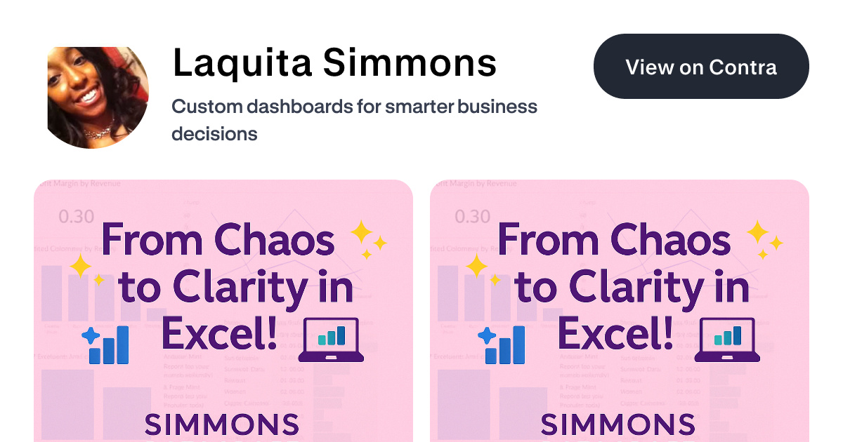 Laquita Simmons's Services | Contra