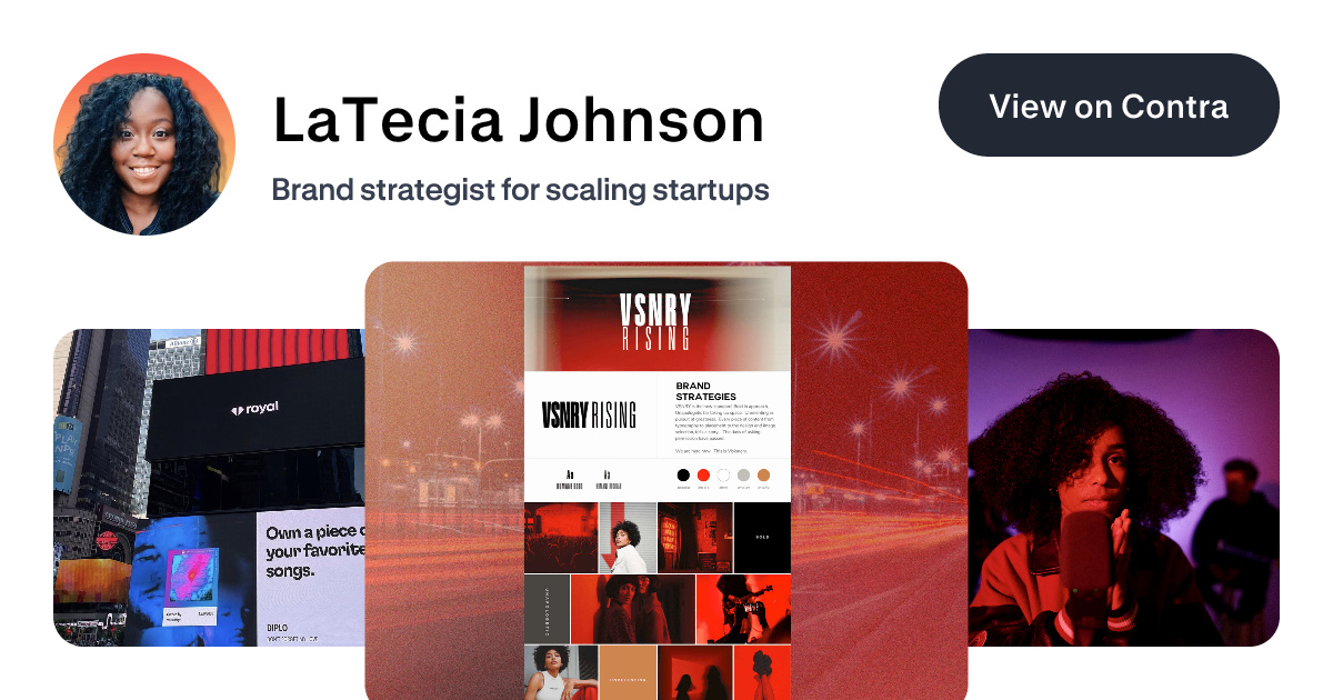 LaTecia Johnson's Work | Contra