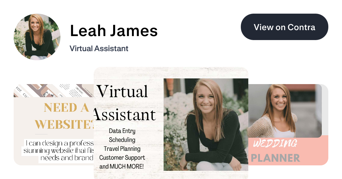 Leah James's Work | Contra