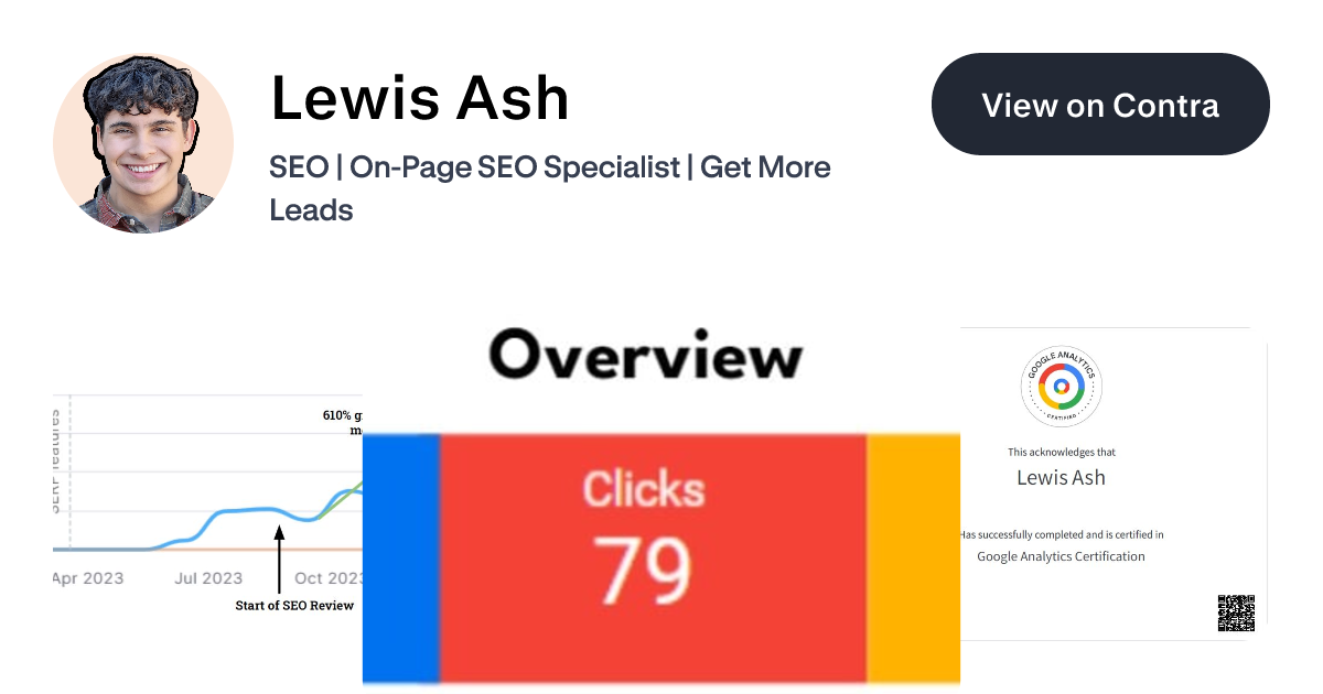 Lewis Ash's Work | Contra