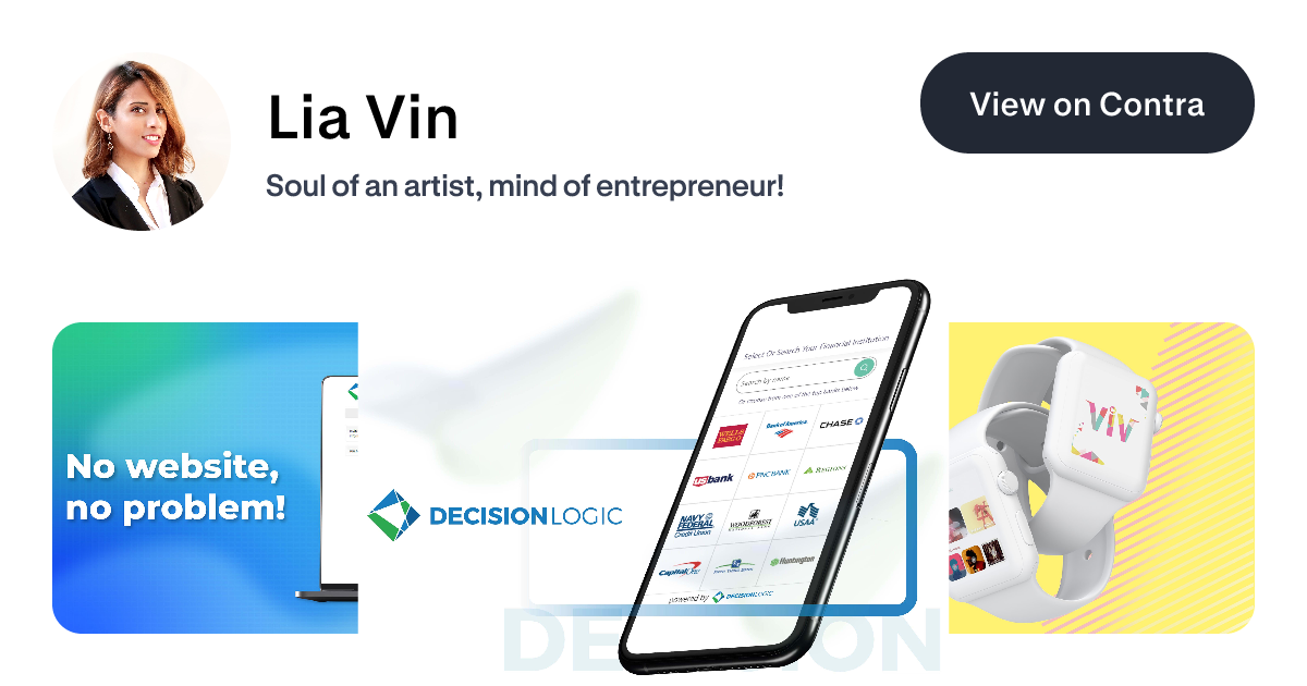 Lia Vin's Work | Contra