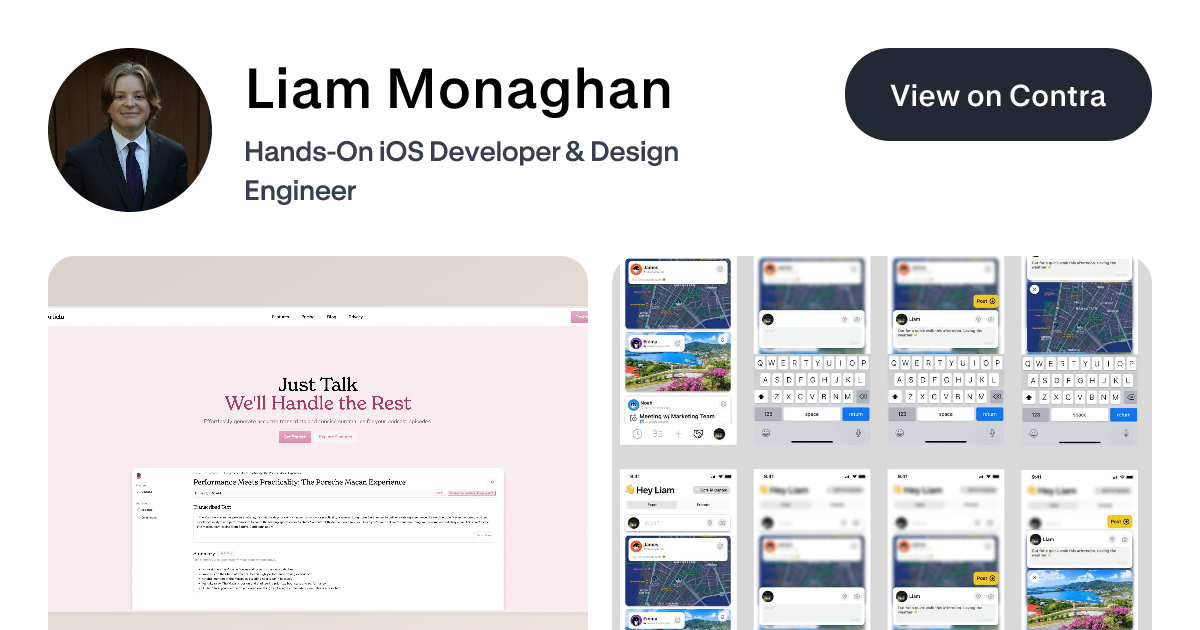 Liam Monaghan on Contra