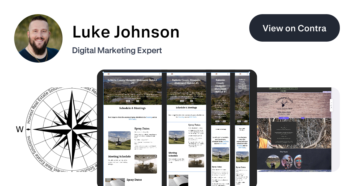 Luke Johnson on Contra | Digital Marketing Expert