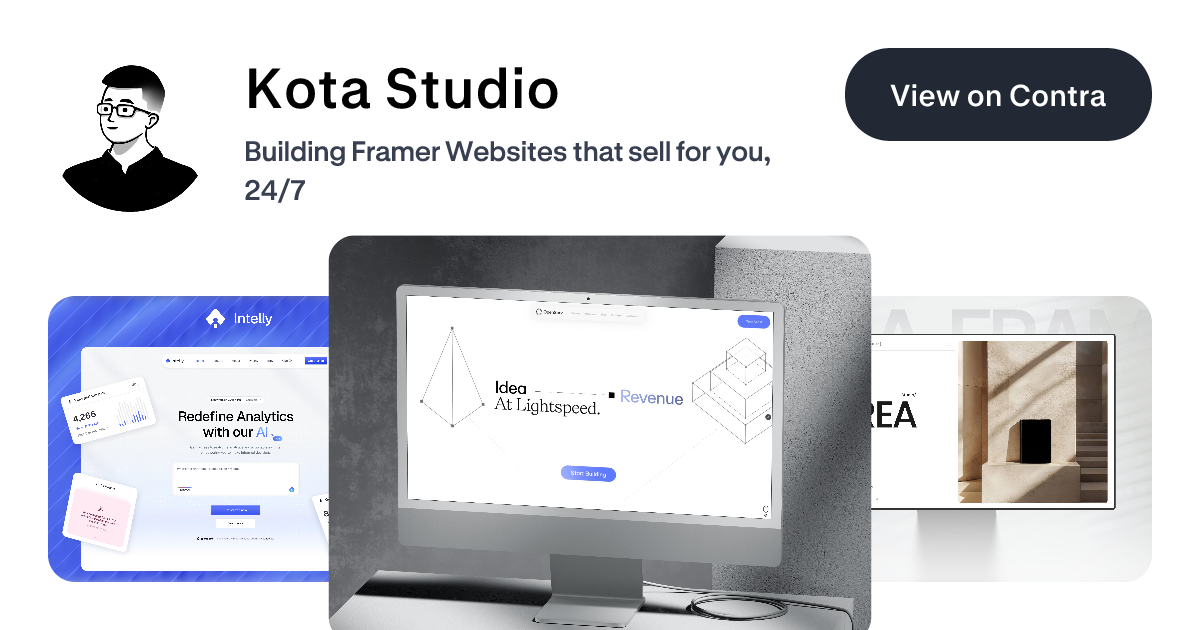 Kota Studio's Work | Contra