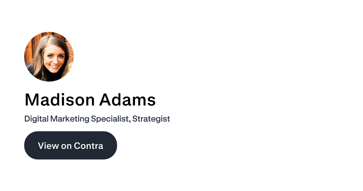 Madison Adams on Contra