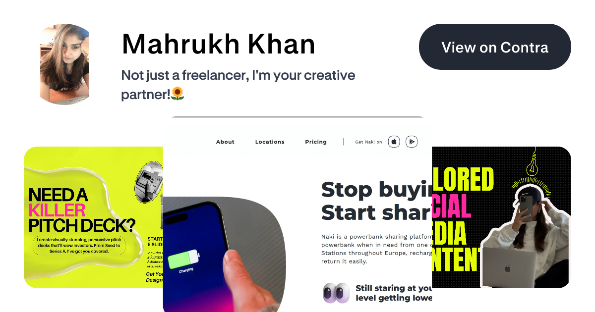 Mahrukh Khan on Contra