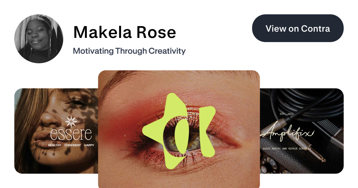 Makela Rose on Contra | Motivating Through Creativity