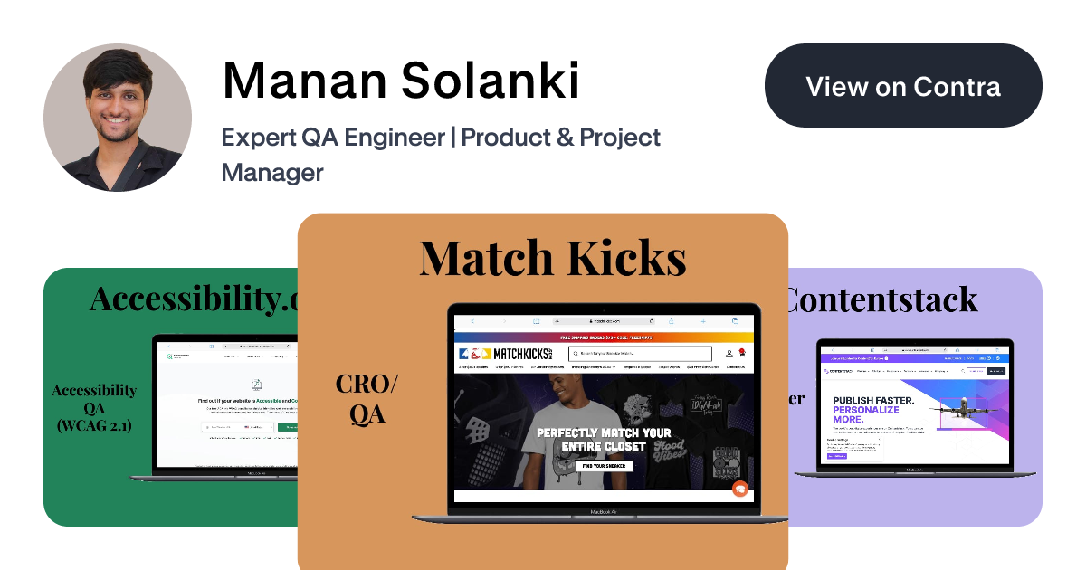 Manan Solanki on Contra