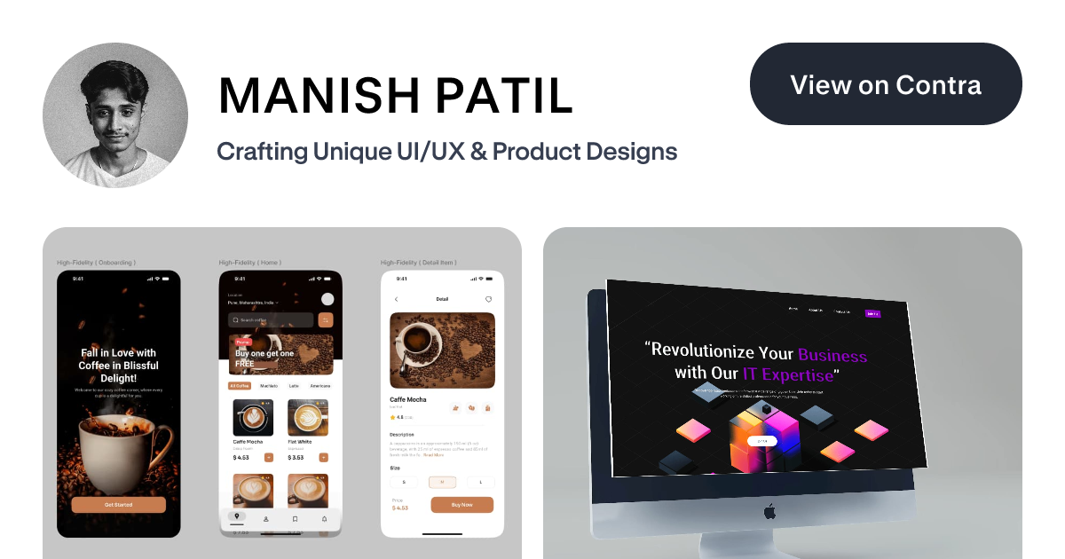 MANISH PATIL on Contra