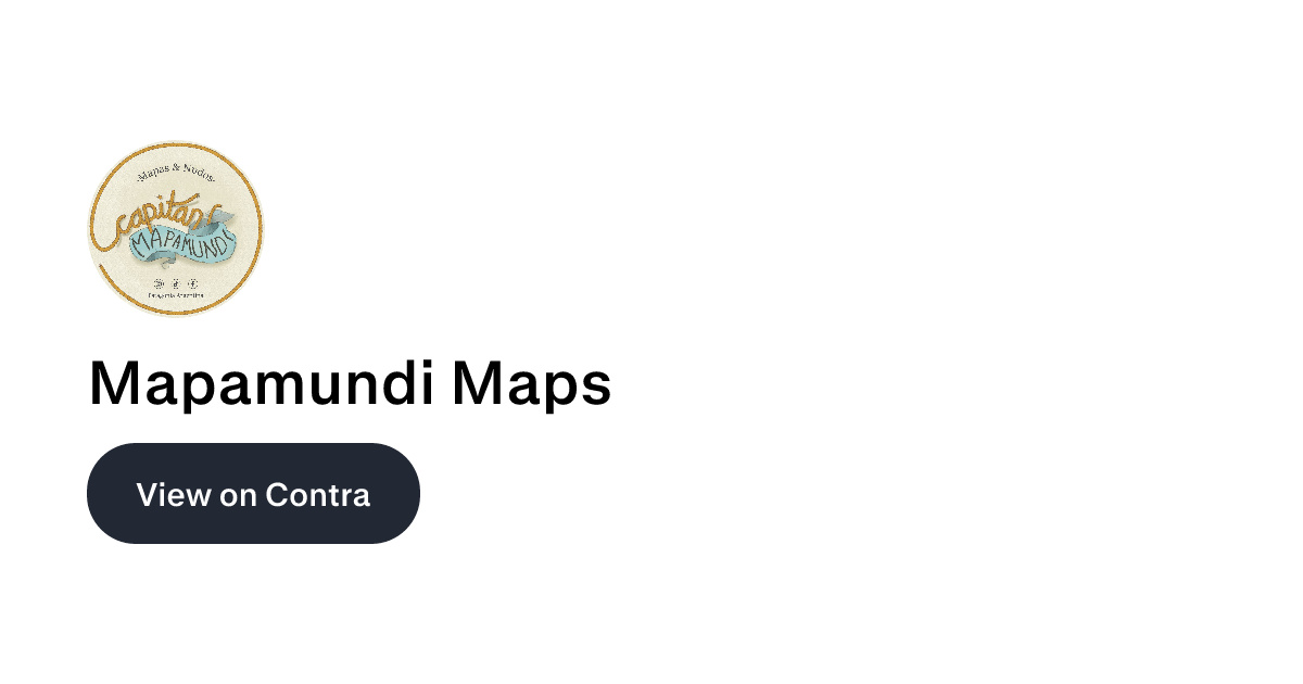 Mapamundi Maps - Artista | Contra